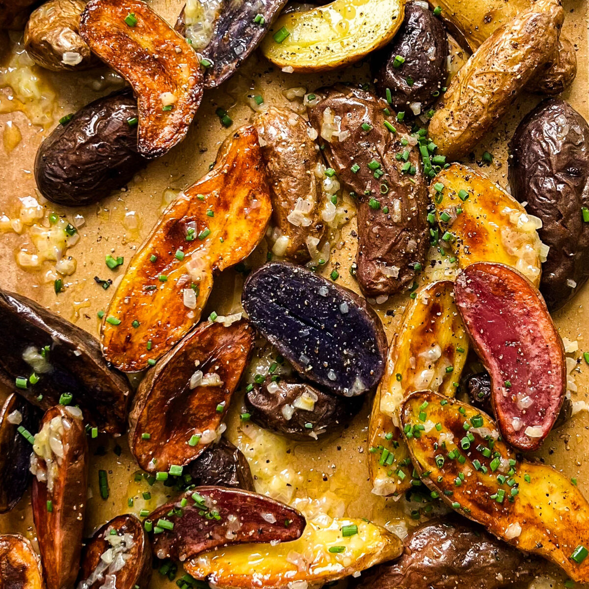 Roasted Fingerling Potatoes | Munching with Mariyah