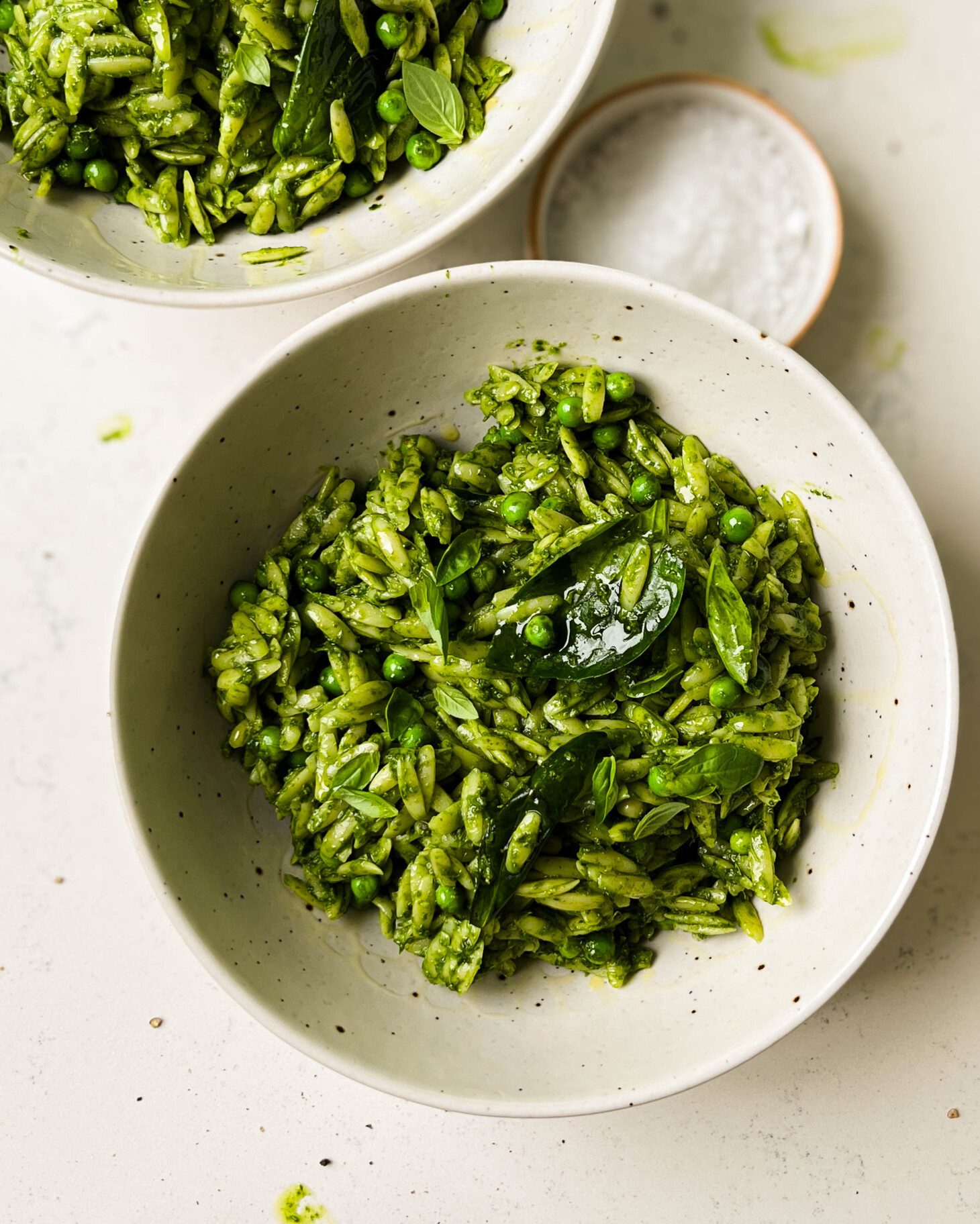 Spring Greens Orzo | Munching with Mariyah